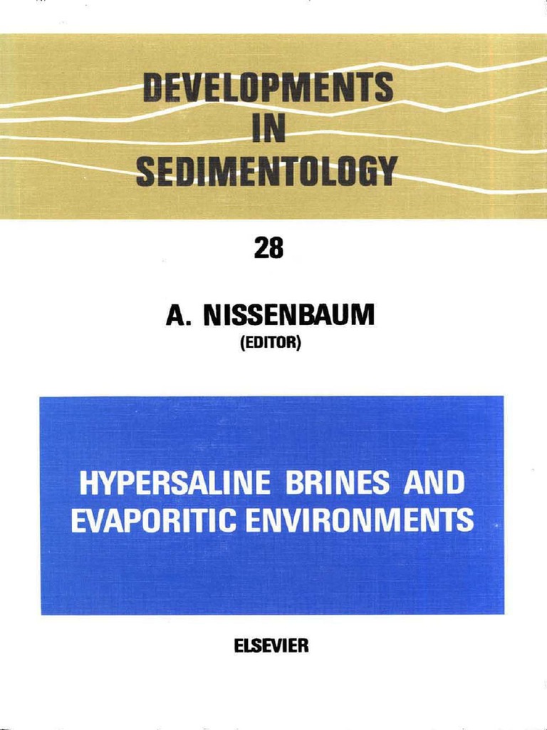 Hypersaline Brines in Sedimentology | PDF | Humidity | Water