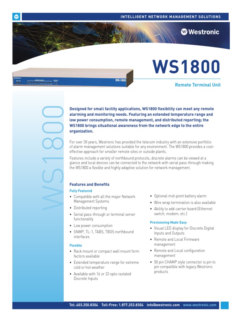 Ws 1800 | PDF | Computer Network | Amplifier