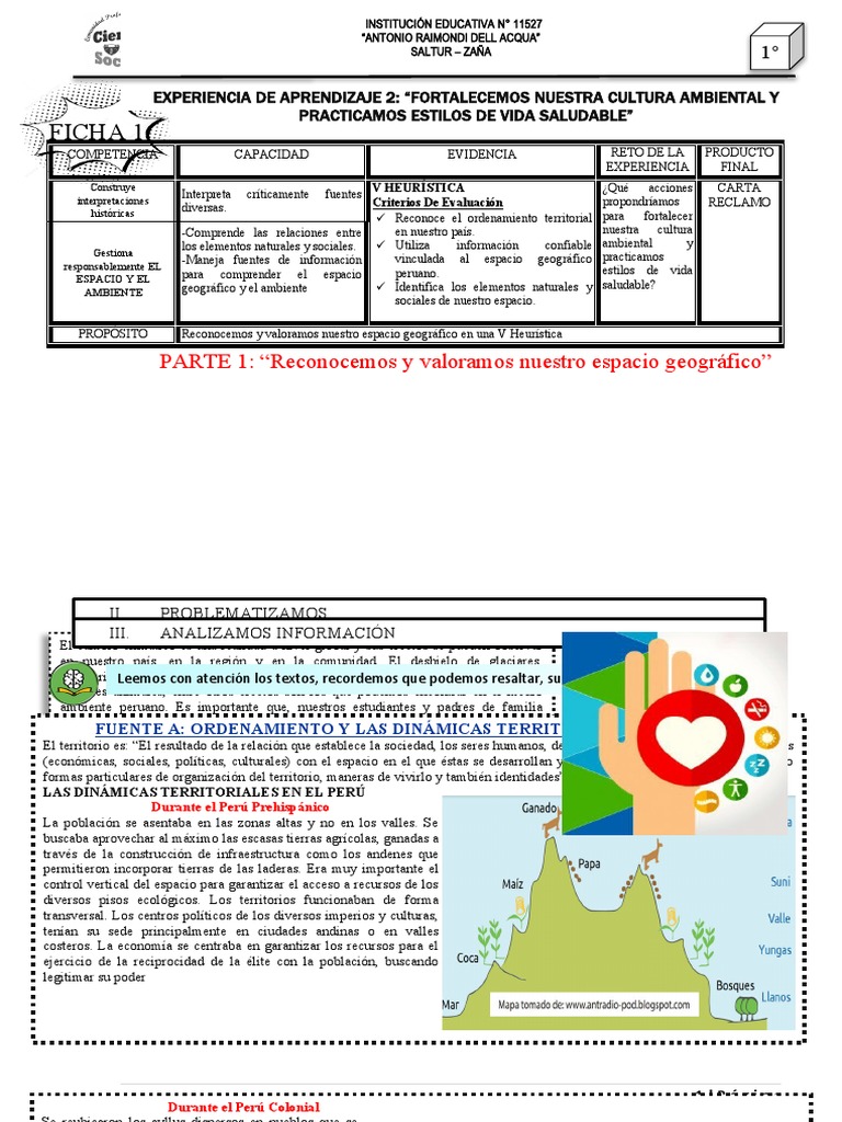 1°_CCSS_ FICHA 1_EDA 2_FORTALECEMOS NUESTRA CULTURA AMBIENTAL Y PRACTICAMOS ESTILOS DE VIDA ...