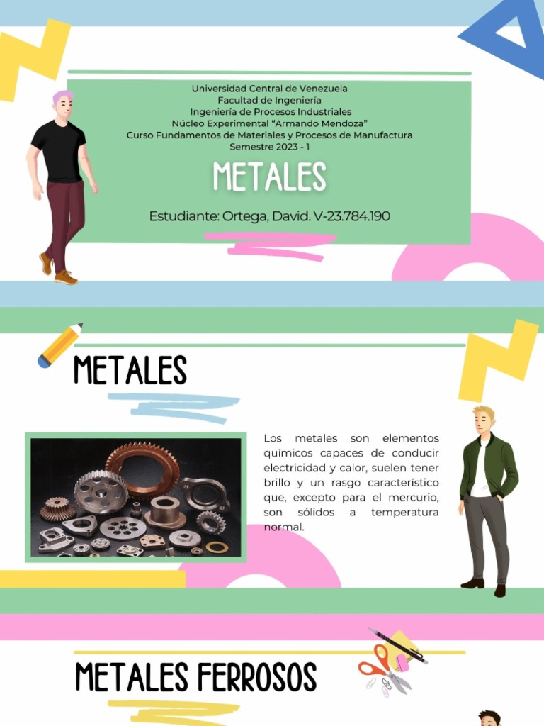 Diapositivas Metales | PDF