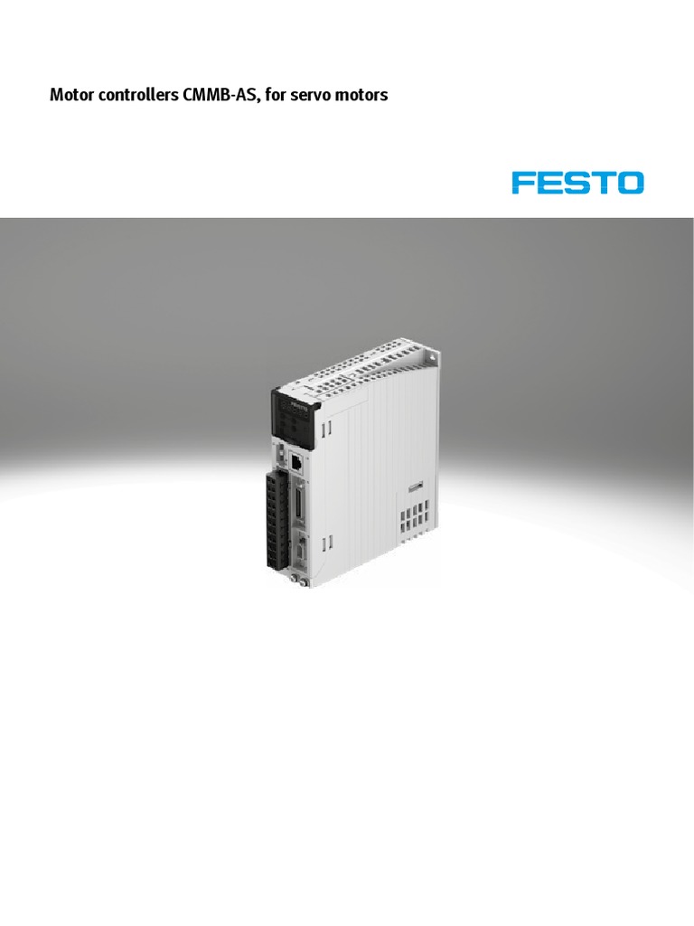 Motor Controllers CMMB-AS, For Servo Motors TOC Bookmark Motor ...