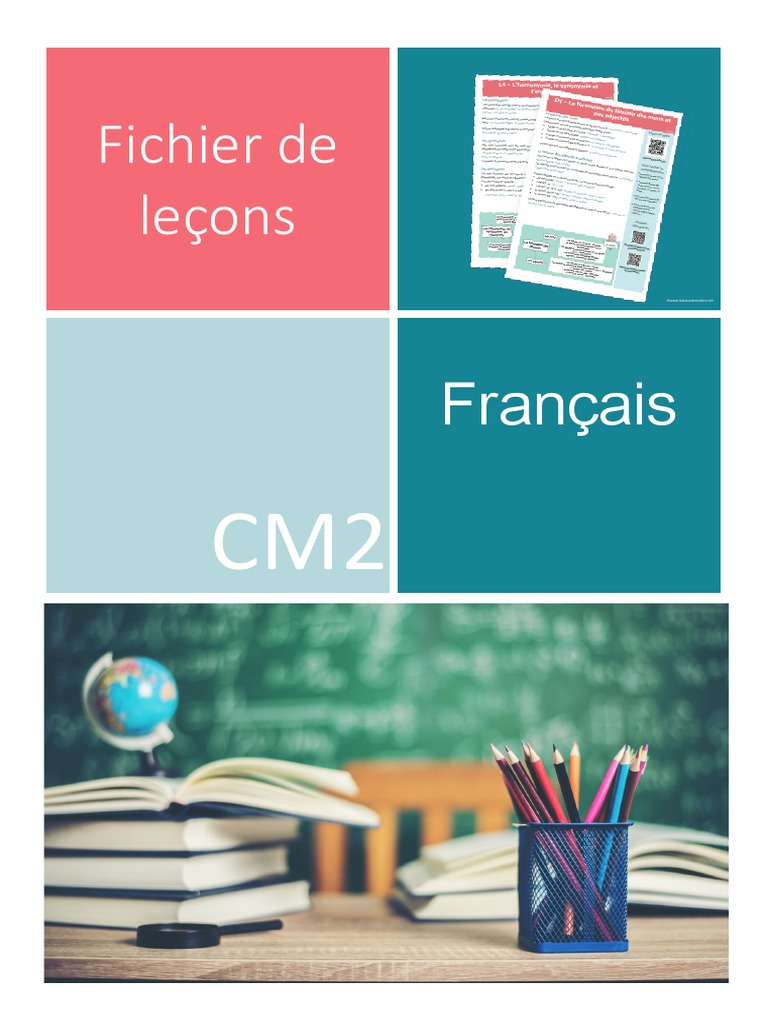 Livret Leccca7ons Franccca7ais Cm2 2 | PDF | Languages | Foreign Language Studies