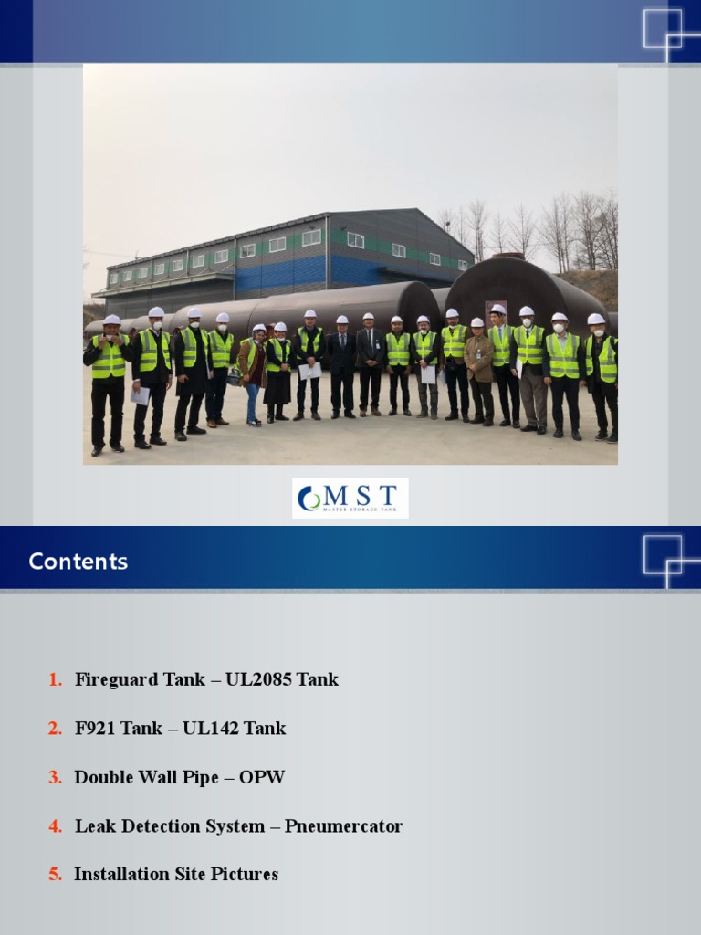 Company Profile (MST) | PDF | Concrete | Tanks