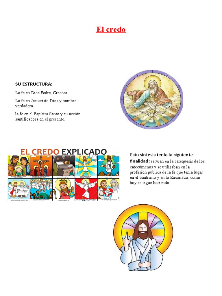 El Credo | PDF | Religión y espiritualidad
