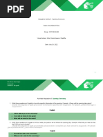 Actividad Integradora 6, Modulo 7. | PDF | Linguistics