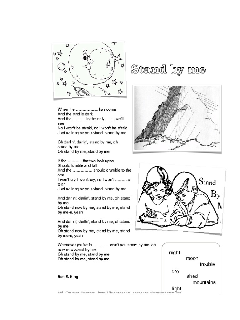 Song Stand by Me (Worksheet) | PDF