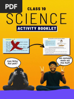 Activity Booklet Shobhit Nirwan Science 10th 2024 | PDF | Magnesium | Iron