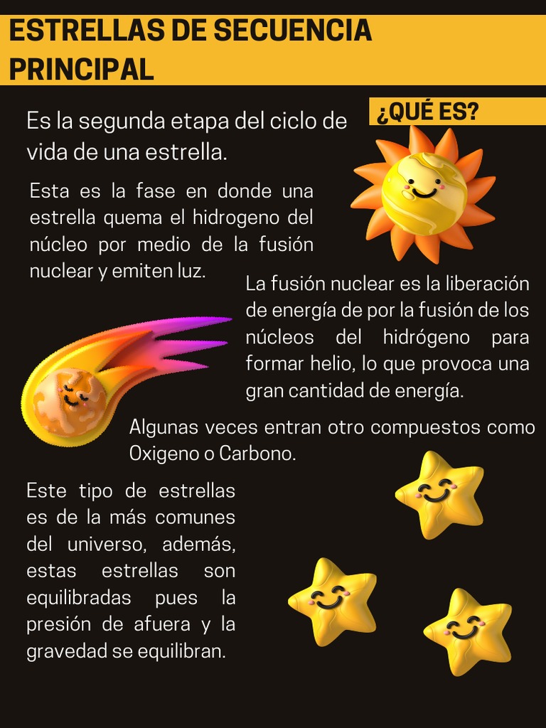 Estrelllas de Secuencia Principal | PDF | Estrellas | Dom