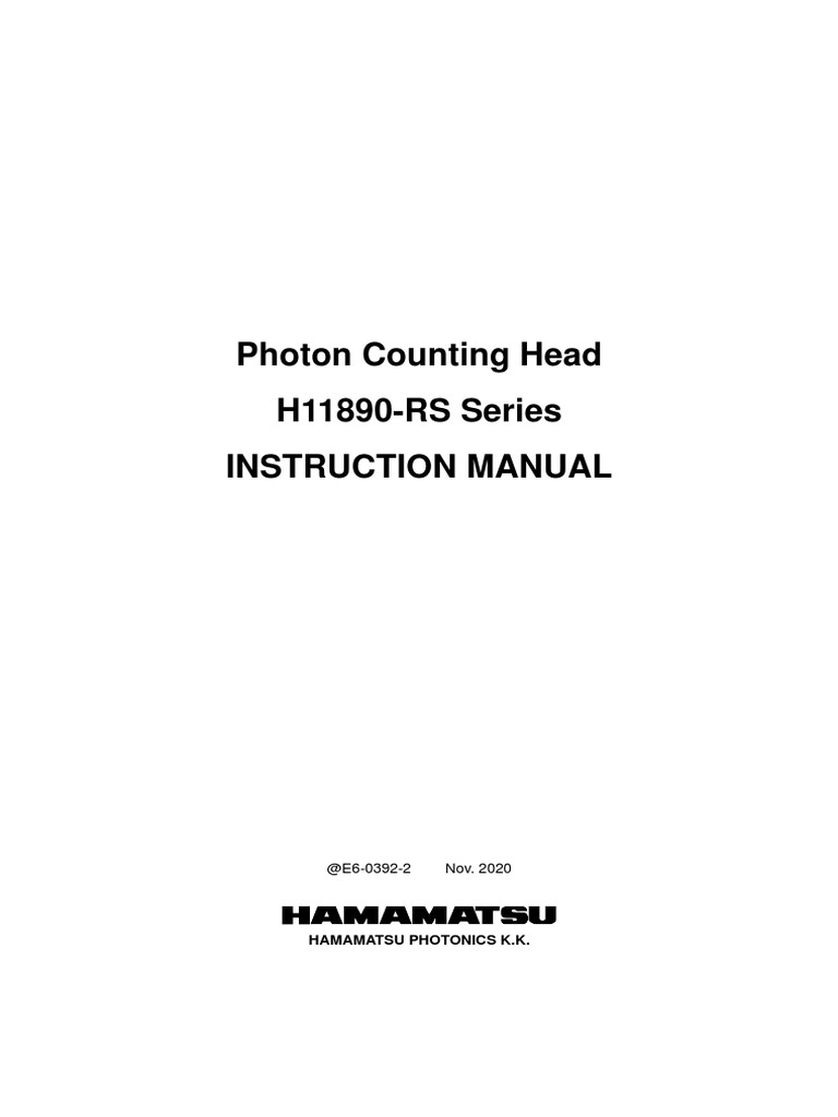 H11890series-Rs Instruction Manual | PDF | Electrical Connector ...