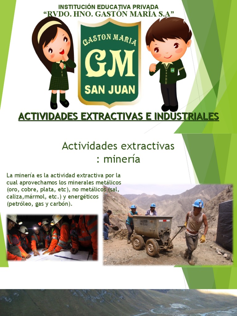 Actividades Extractivas e Industriales | PDF | Minería | Perú