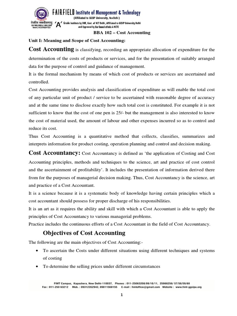 Cost Accounting-2 | PDF | Cost Accounting | Scatter Plot