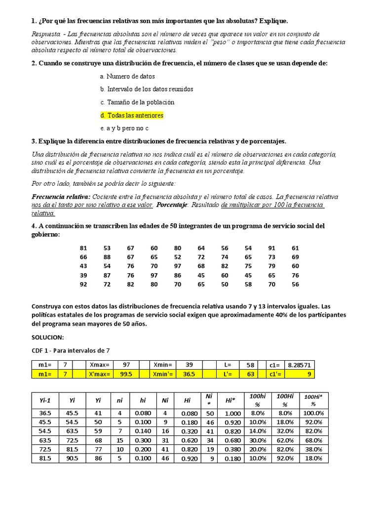 Practica Estadistica Final | PDF | Estadísticas | Probabilidades y estadísticas