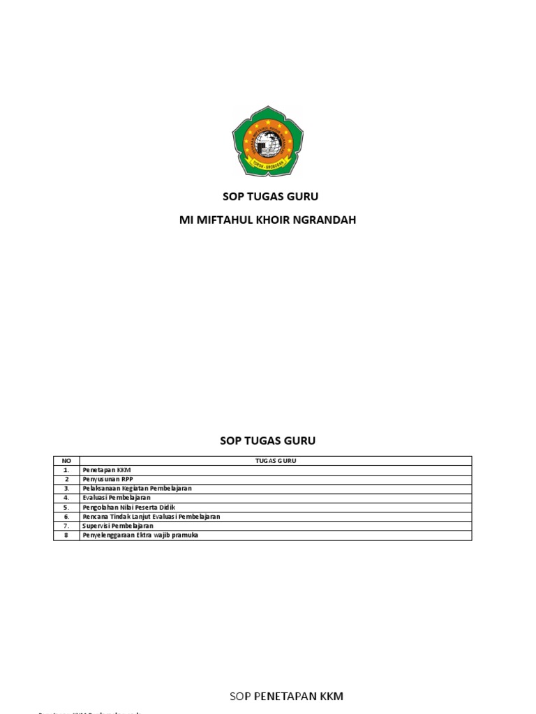 30.1 SOP GURU Mi MK | PDF