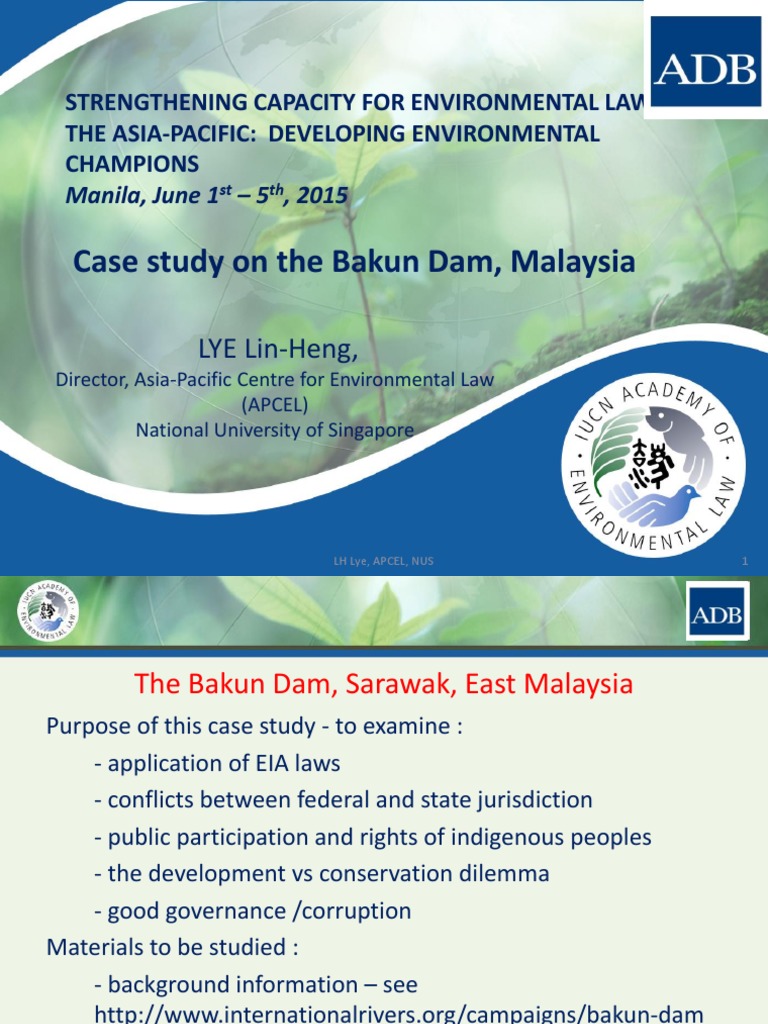 Bakun Dam Case Study | PDF | Justice | Crime & Violence
