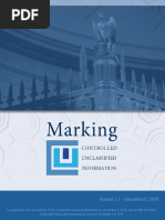 CUI Marking Guidelines for DoD Documents | PDF | Classified Information ...