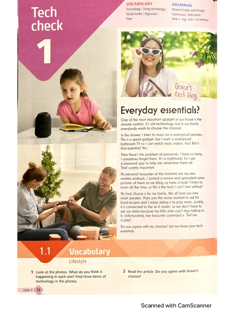 Unit 1 Wider World 3 4to Año | PDF