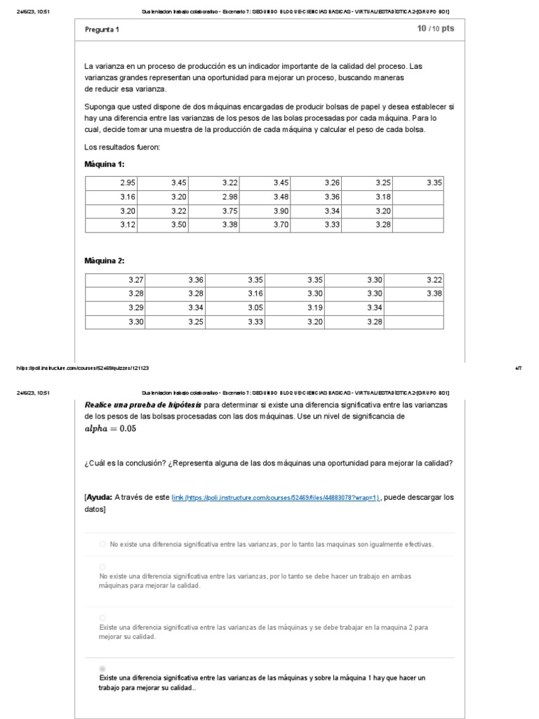 Sustentacion Trabajo Colaborativo - Escenario 7 | PDF