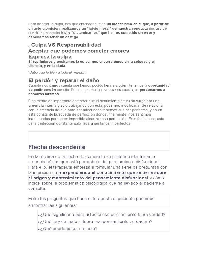 Para Trabajar La Culpa Pdf