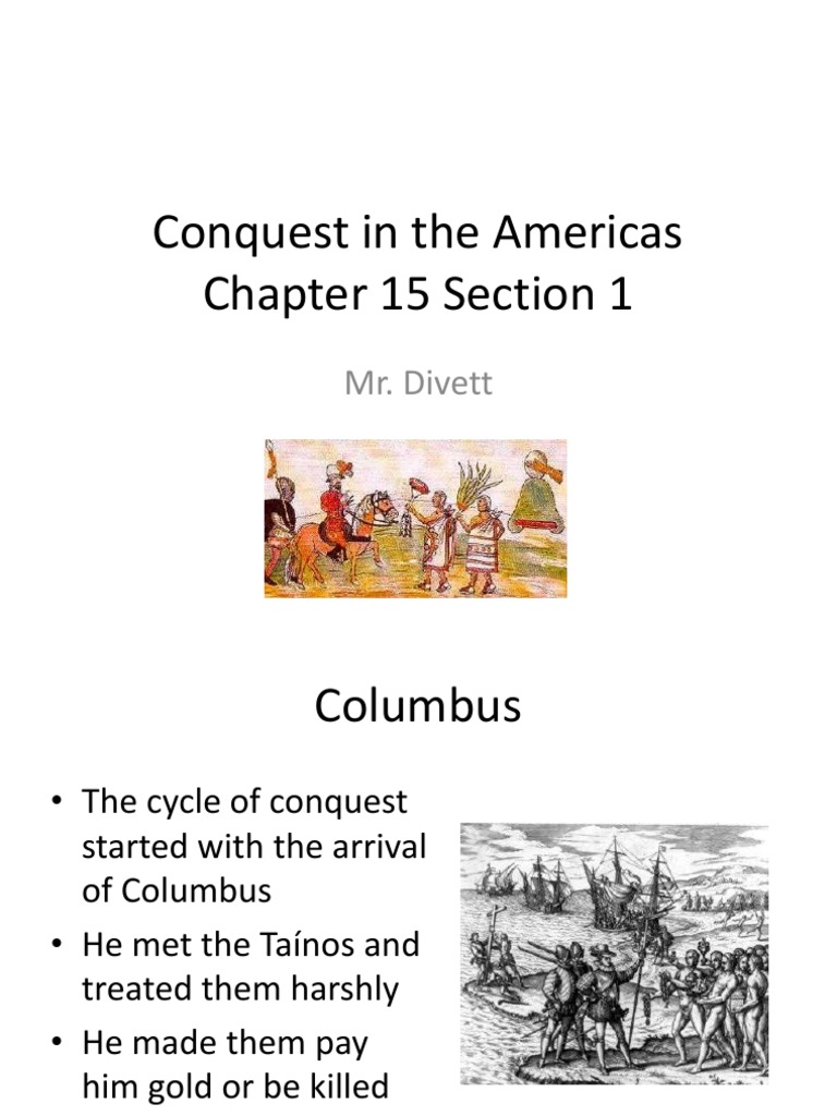 Conquest in The America | PDF | Hernán Cortés | Spanish Colonization Of The Americas