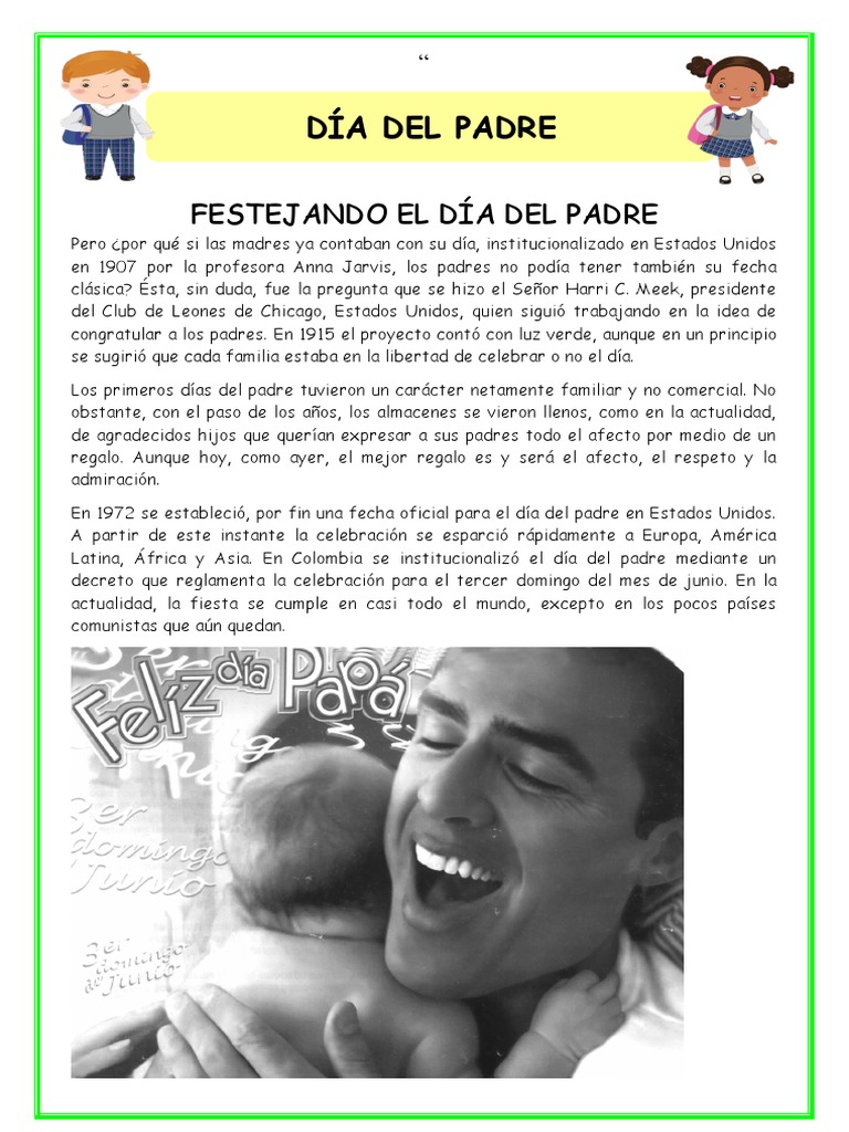 Lectura Día Del Padre | PDF