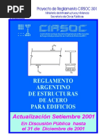 Reglamento Cirsoc 101 2022 Cargas | PDF | Resistencia de materiales | Análisis estructural