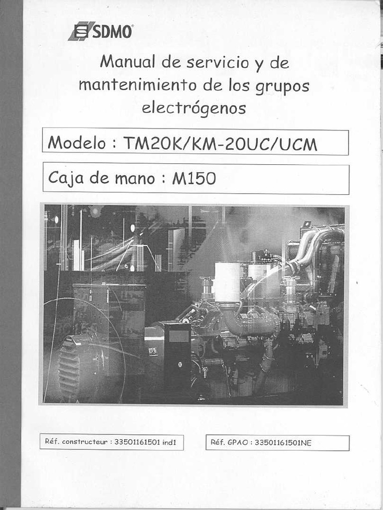 Motor SDMO Parte1 | PDF
