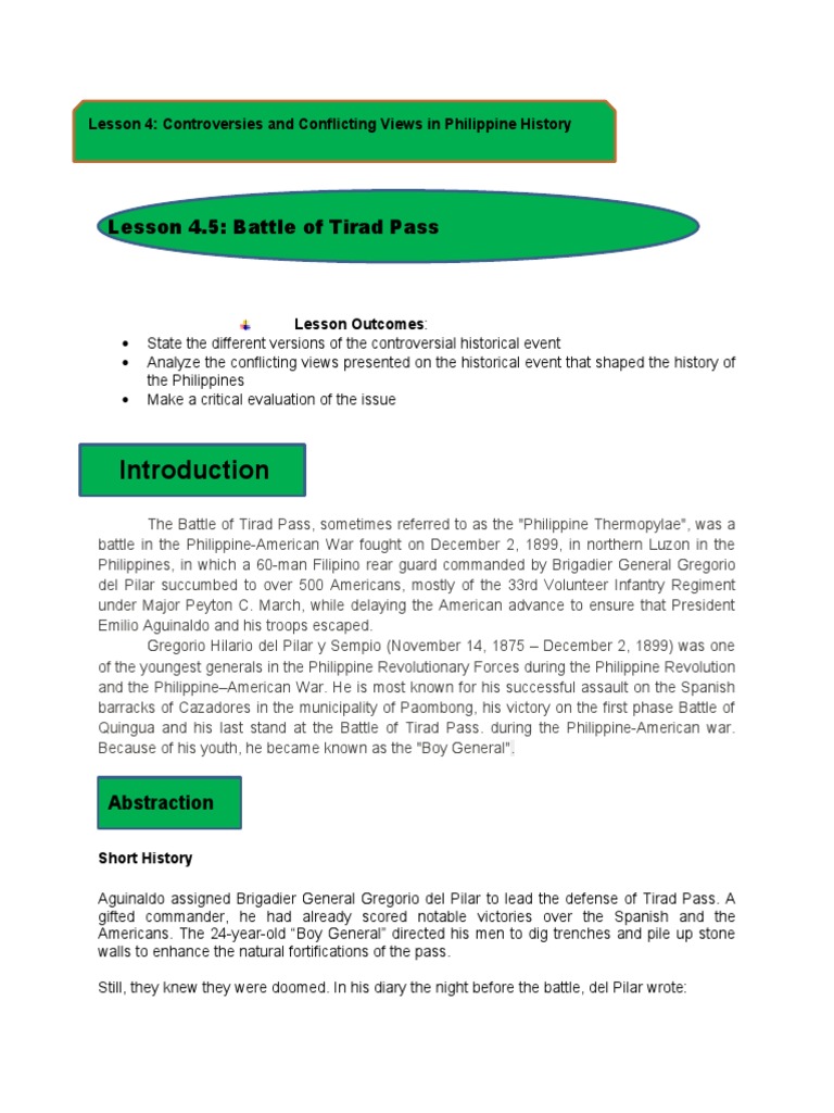 Lesson 4 5 Pdf Battles Warfare