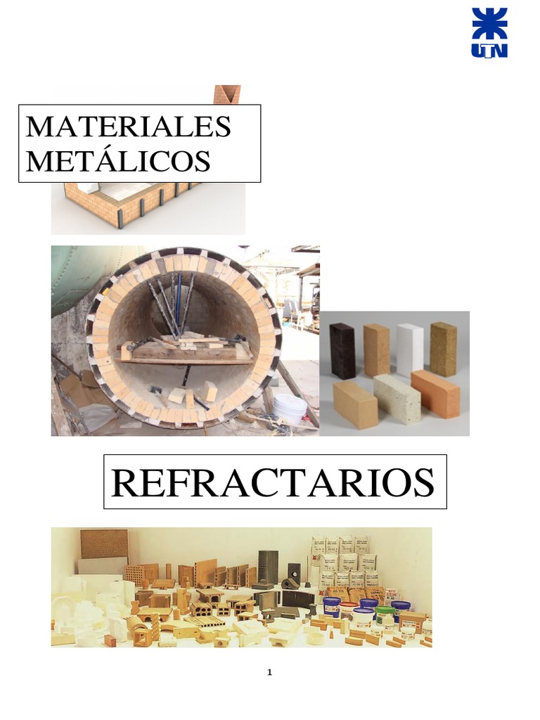 190 - Materiales Refractarios | PDF | Refractario | Ladrillo