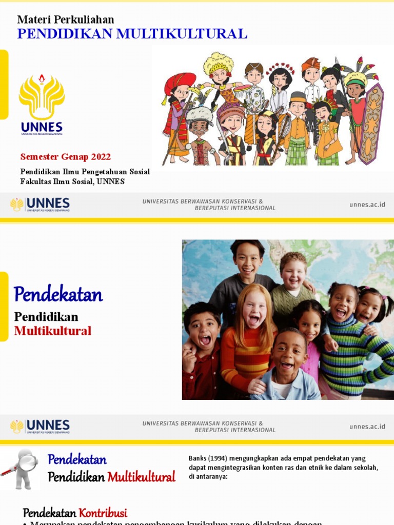 Topic 12. Pendekatan Pendidikan Multikultural | PDF | Karier & Perkembangan