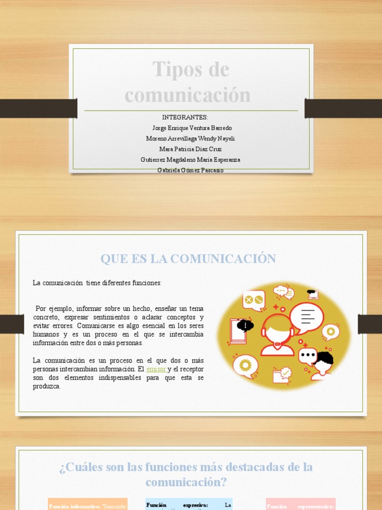 Tipos de Comunicacion | PDF | Comunicación | Comunicación no verbal