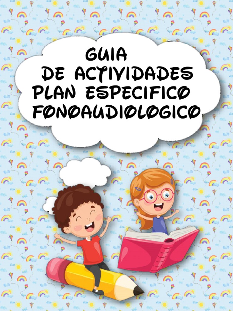 Guia Actividades Plan Fonoaudiologico PDF | PDF | Sílaba | Lingüística