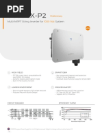 Sungrow 125CX-P2 Datasheet V4 EN | PDF | Alternating Current | Mains ...