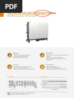 Sungrow 125CX-P2 Datasheet V4 EN | PDF | Alternating Current | Mains ...