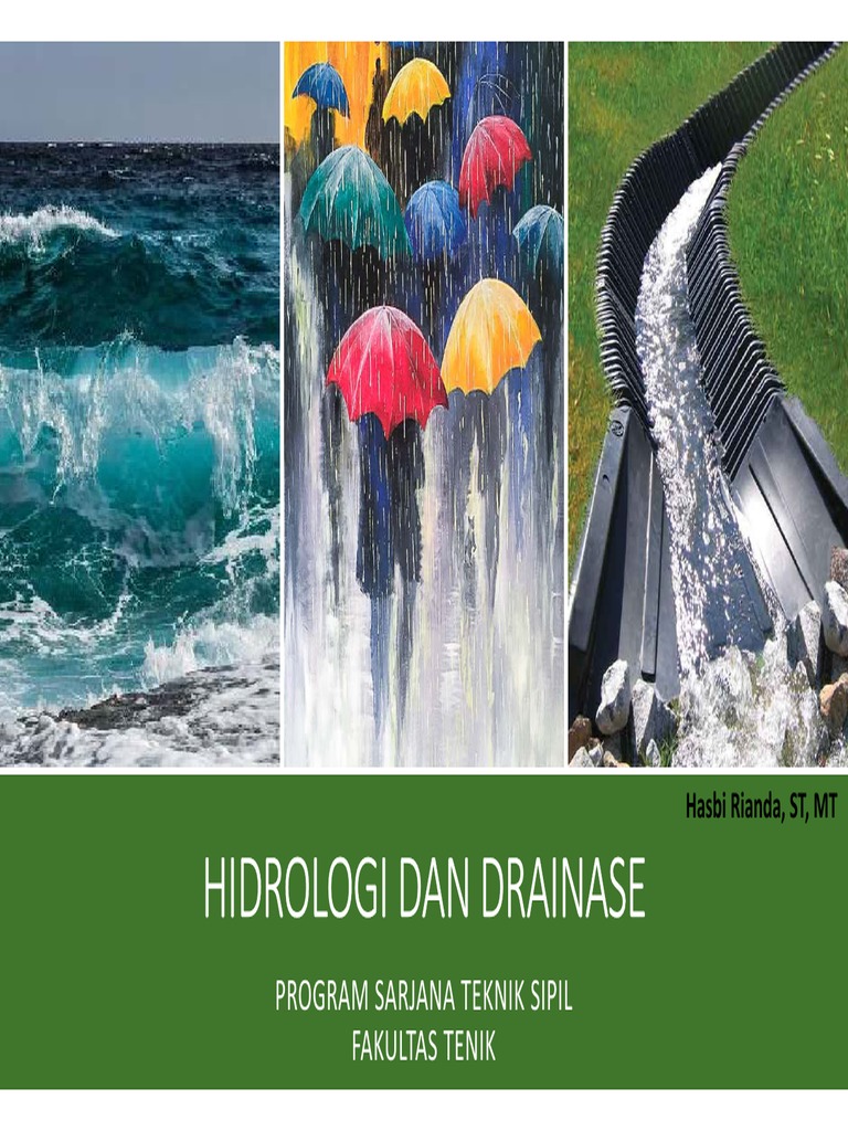 Rekayasa Hidrologi Dan Drainase - PT 5 | PDF