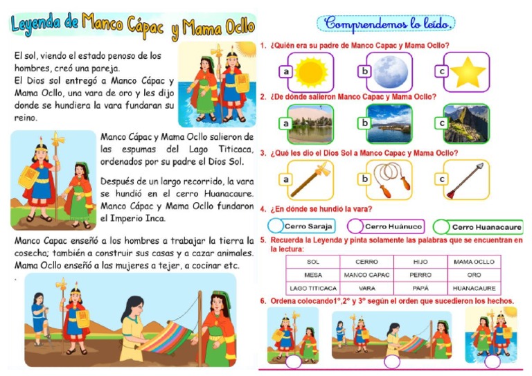 Ficha Manco Capac | PDF