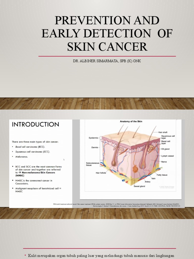 PREVENTION AND EARLY DETECTION OF SKIN CANCER DR ALBINER | PDF