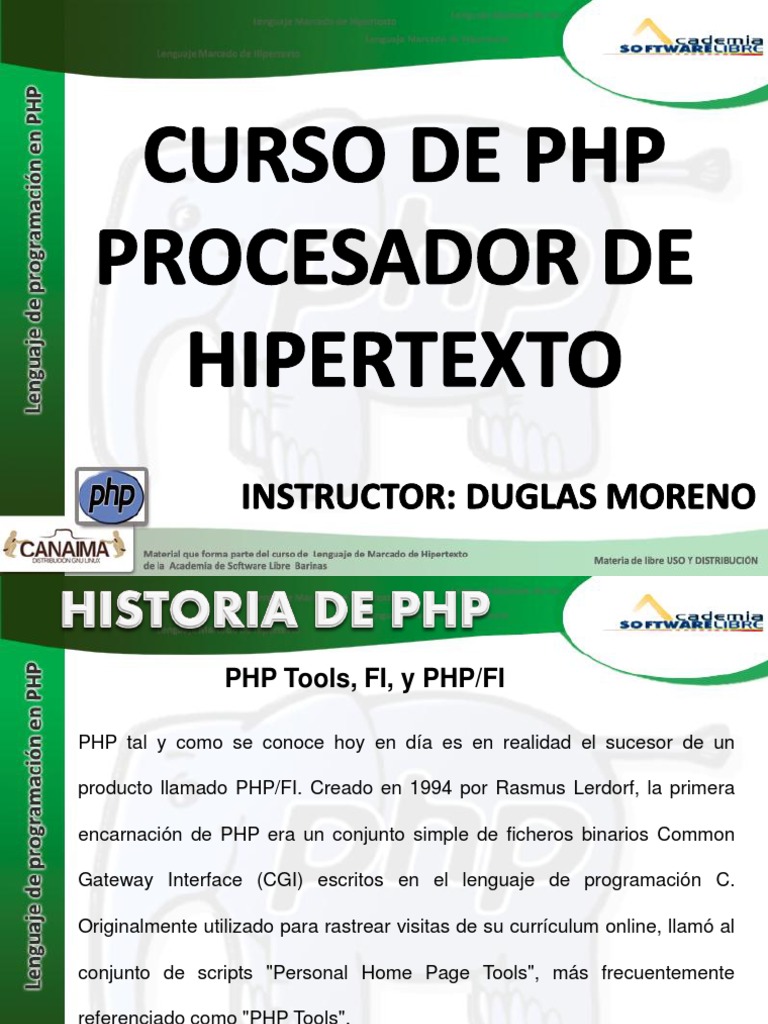 Clase1 Php Descargar Gratis Pdf Php Redes 