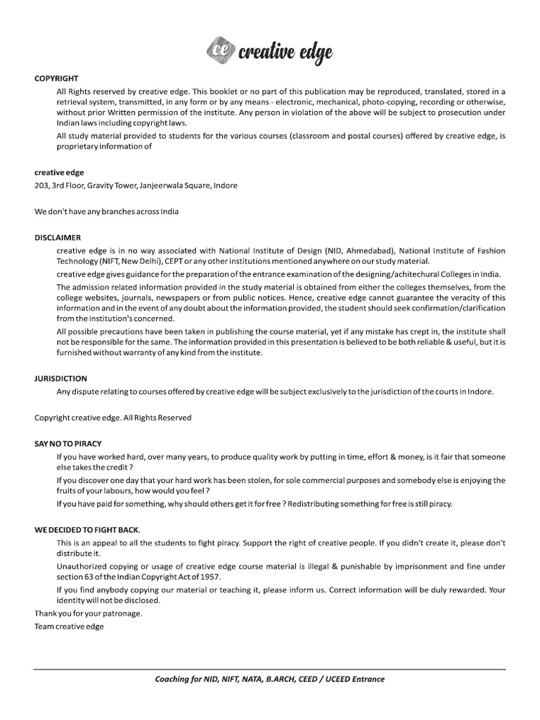 Creative Edge - Quantitative Aptitude Final | PDF | Arithmetic | Mathematics
