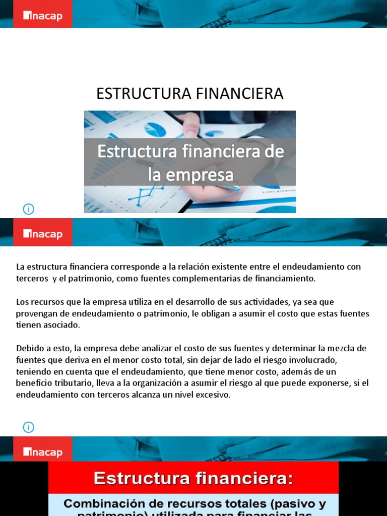 2 Estructura Financiera | PDF | Compartir (Finanzas) | Deuda