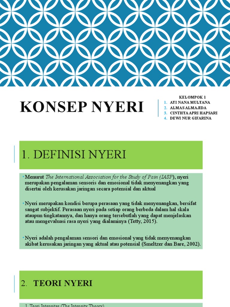 5 PPT Konsep Nyeri - KDM | PDF