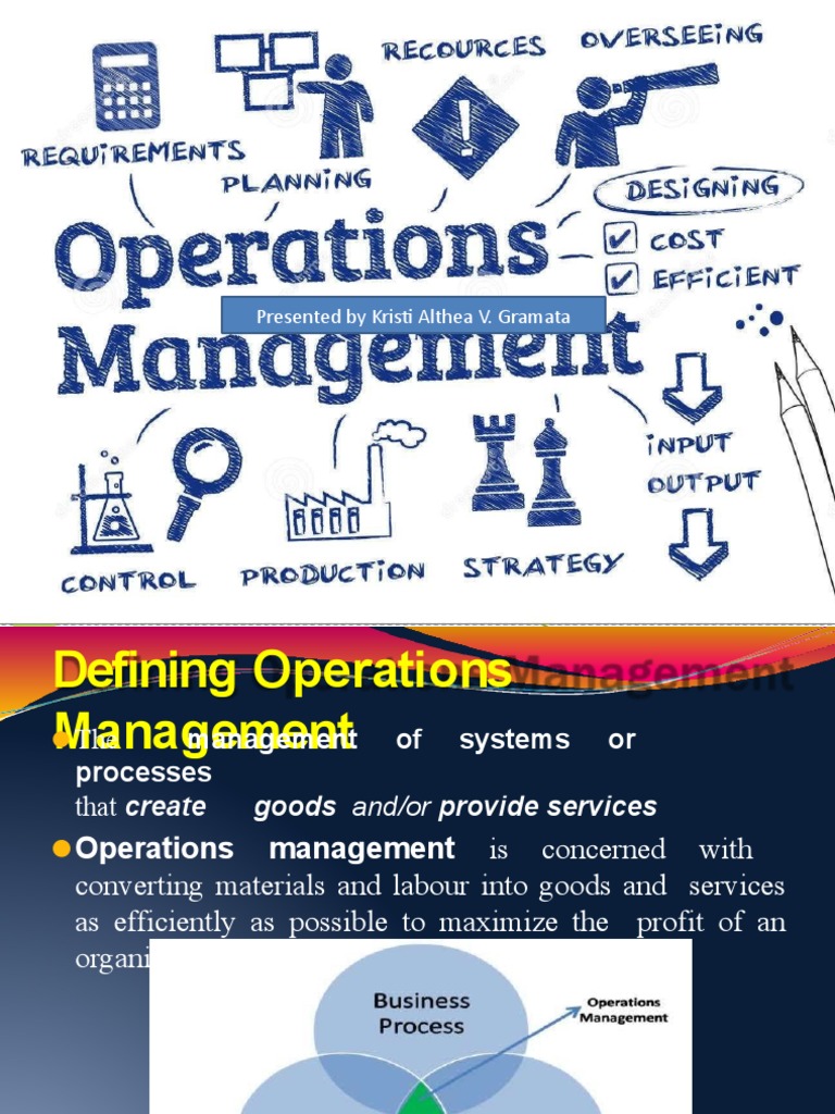 Operations Management | PDF | Lean Manufacturing | Project Management
