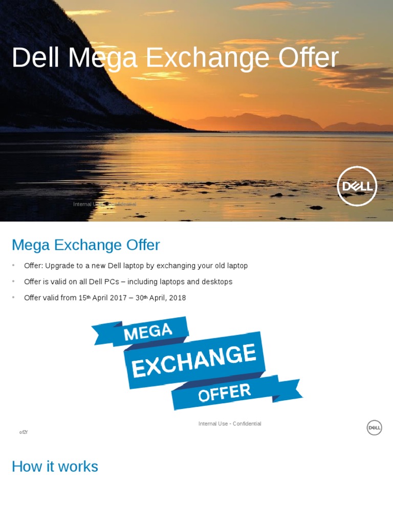 Dell Exchange Offer | PDF | Laptop | Dell