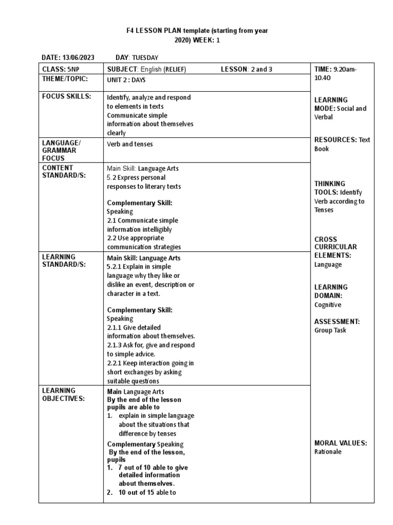 5np Relief | PDF | Communication | Learning