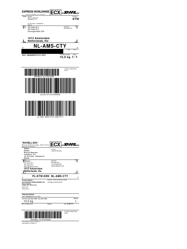 Nl-Ams-Cty: Express Worldwide | PDF | Manufactured Goods | Written ...