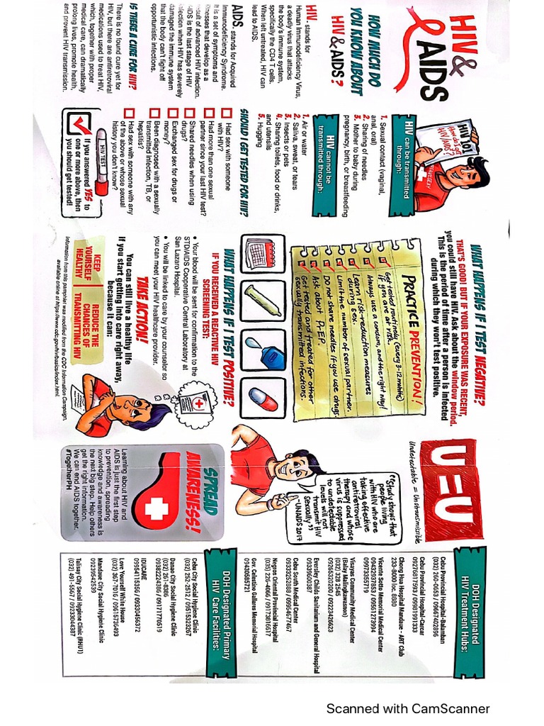 DOH IEC For HIV/AIDS | PDF