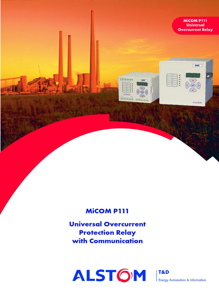 Micom P111 Universal With Communication Overcurrent Protection Relay ...
