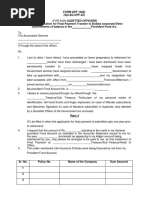 GPF Advance, Withdrawal & Final Payment Form | PDF | Payments | Tax Deduction