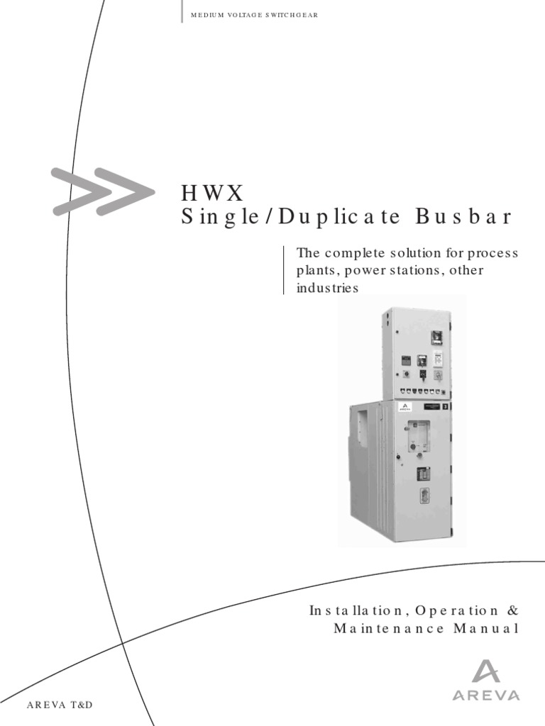 HWX-O&M Manual | PDF | Transformer | Insulator (Electricity)
