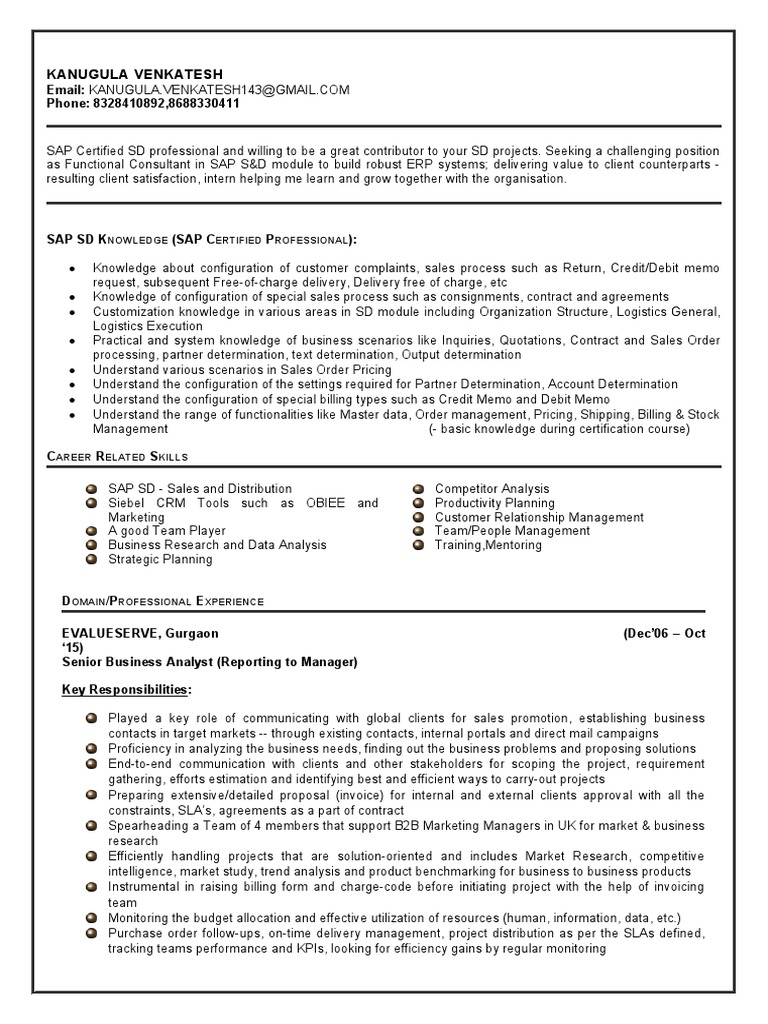 sap-SD SAMPLE | PDF | Customer Relationship Management | Sales