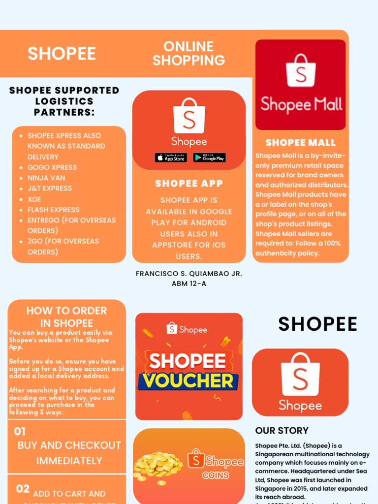 Brochure Shopee | PDF | Service Industries | World Wide Web
